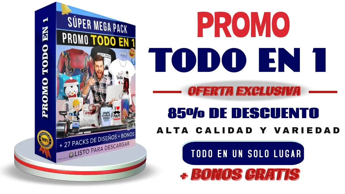 PROMO TODO EN 1 | MEGA PACK EXPERT